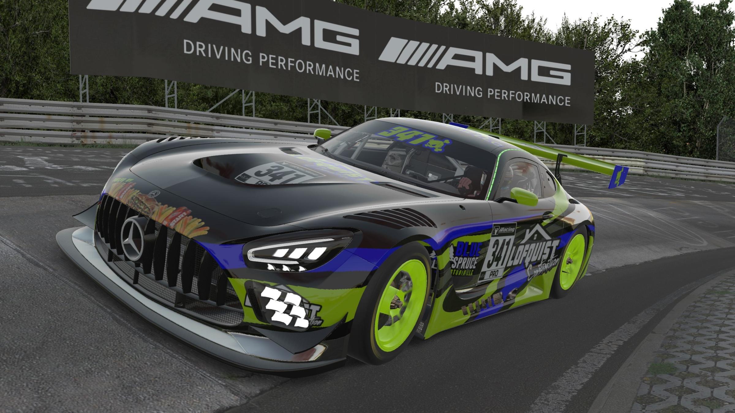 2023 Lofquist Racing Nürburgring 24 Hour Mercedes-AMG GT3 by Mike ...