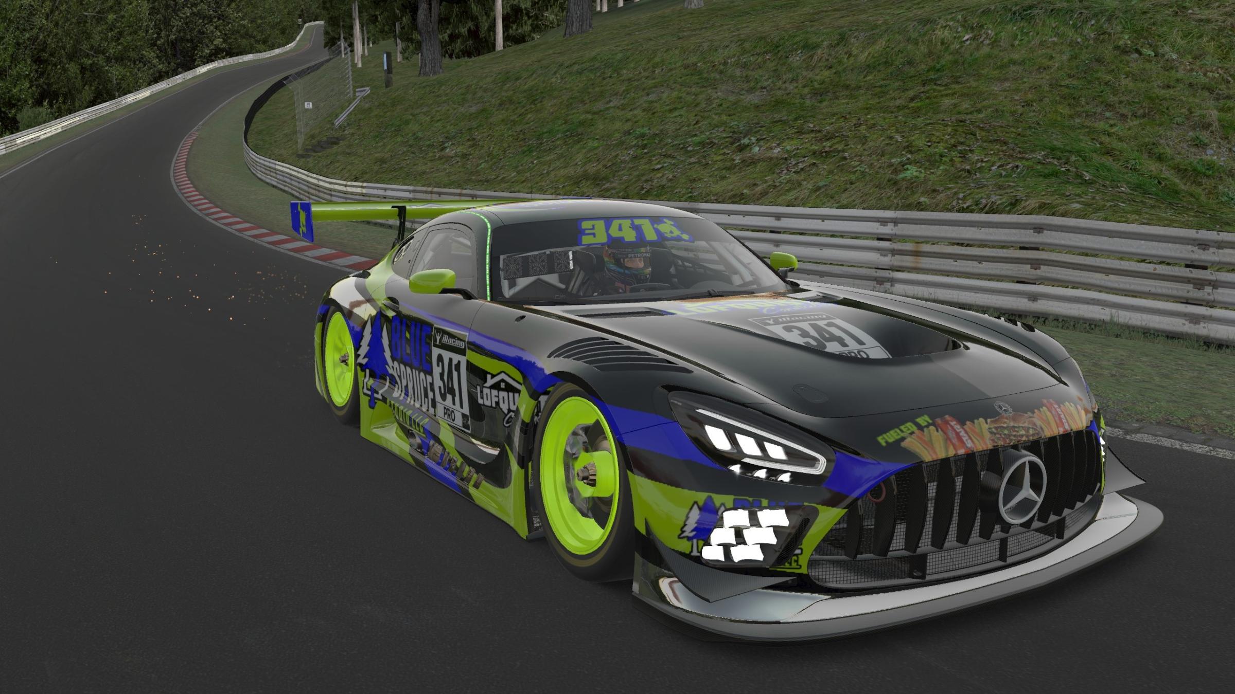 2023 Lofquist Racing Nürburgring 24 Hour Mercedes-AMG GT3 by Mike ...
