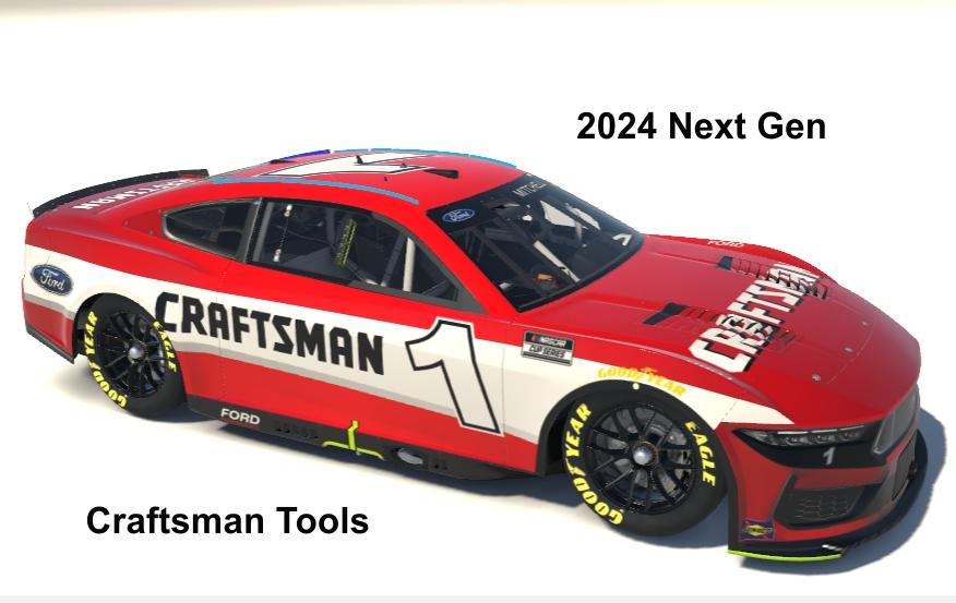 Craftsman Tools 2024 Next Gen Ford Mustang by Michael M. - Trading Paints