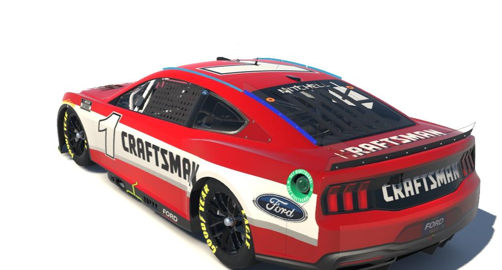 Craftsman Tools 2024 Next Gen Ford Mustang by Michael M. - Trading Paints