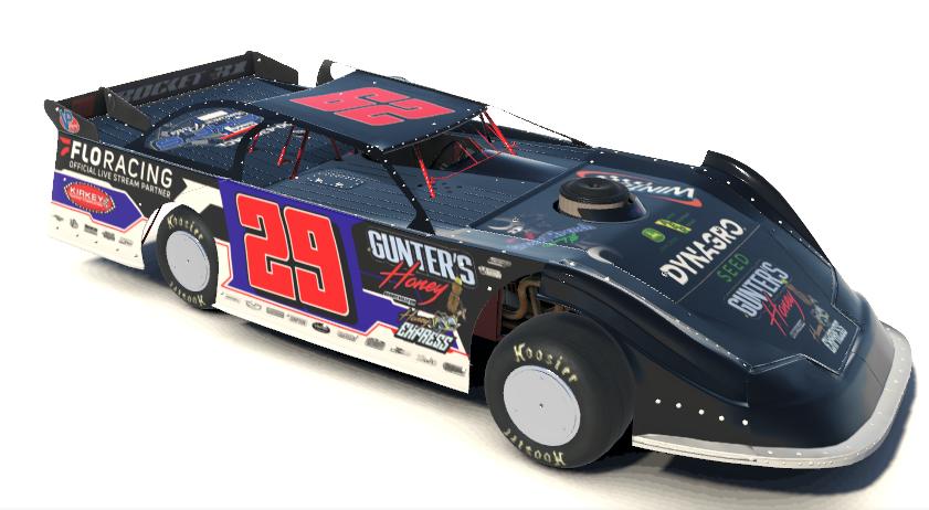 Ray Malatt #29 - Dirt Late Models - Flo Racing / Gunters Honey ...