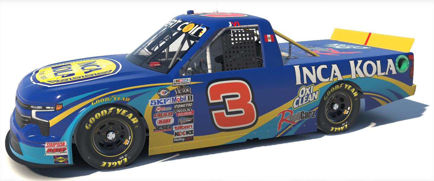 Inca Blue 23 JAN VAN by Cole Maxwell - Trading Paints