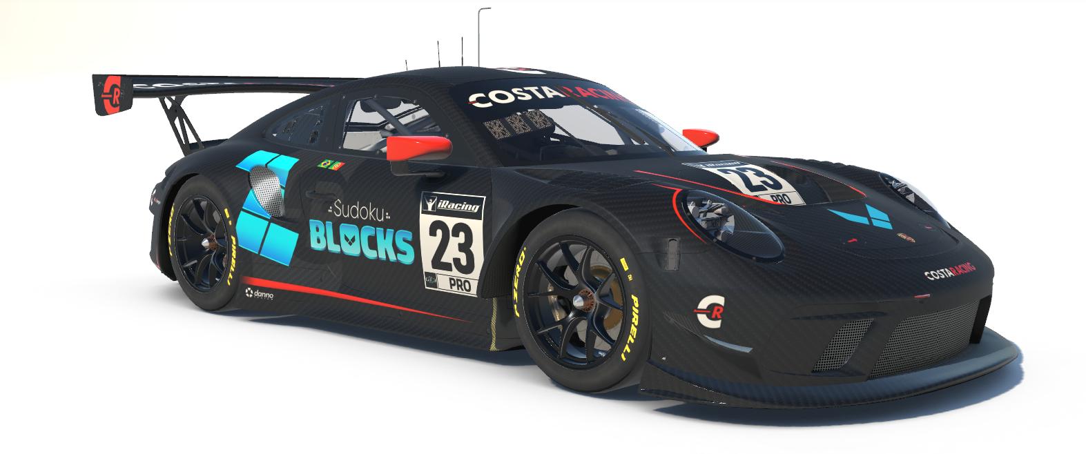 Sudoku Blocks | Costa Racing C23R PRO | Porsche 911 GT3 R by Danilo Vaz ...