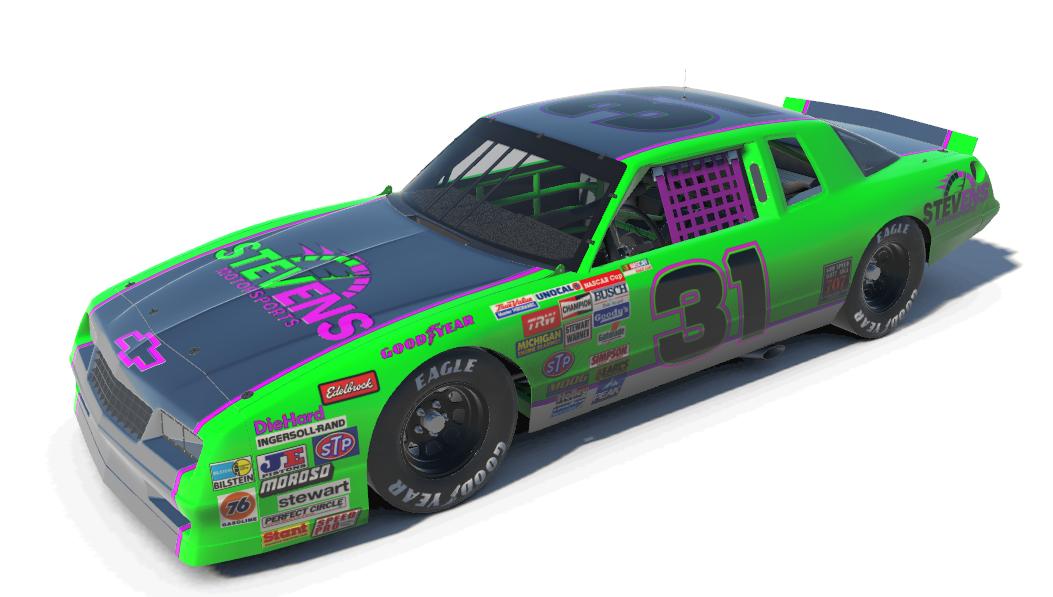 Stevens Motorsports Chrome by AJ Stevens - Trading Paints