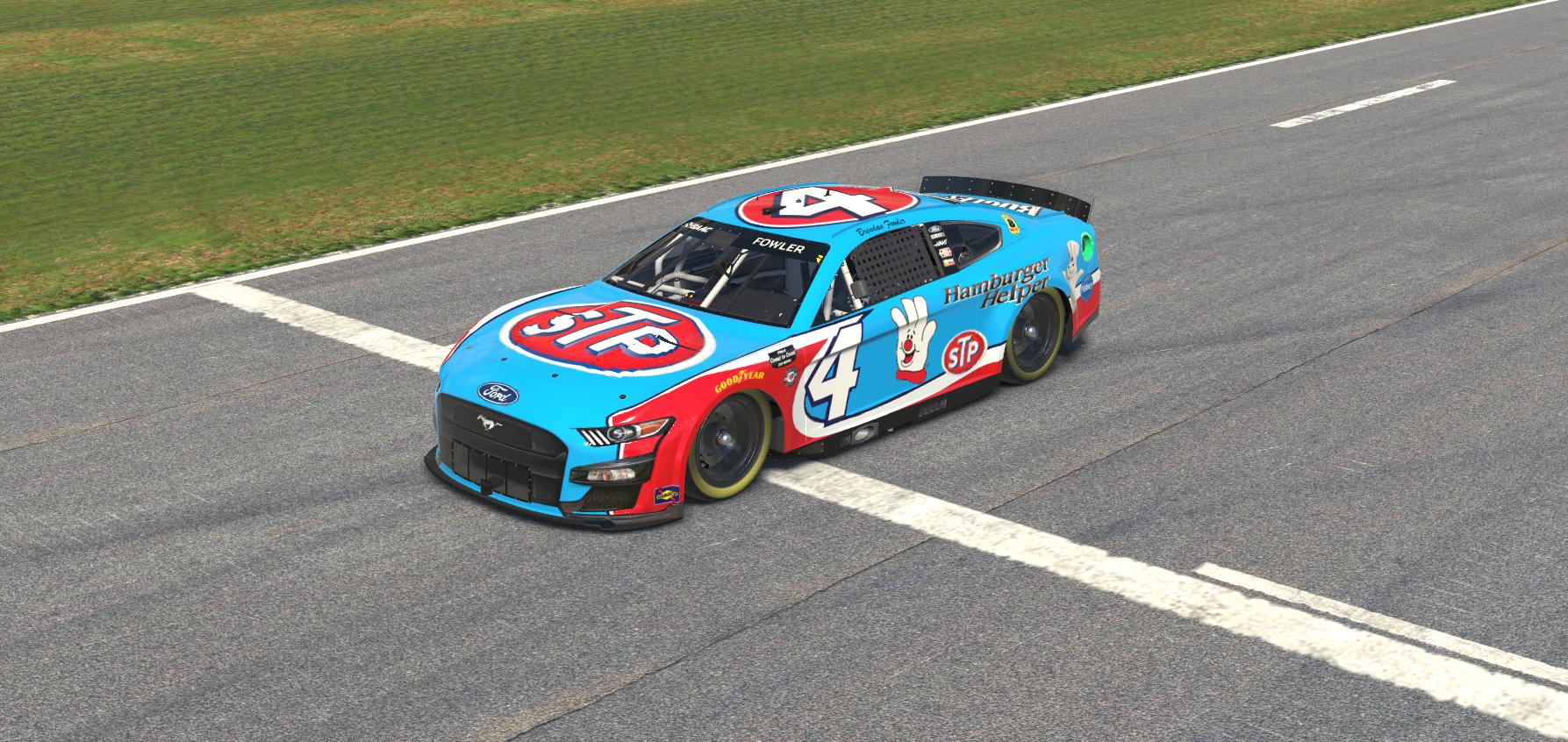 stp throwback no number by Brendan Fowler - Trading Paints