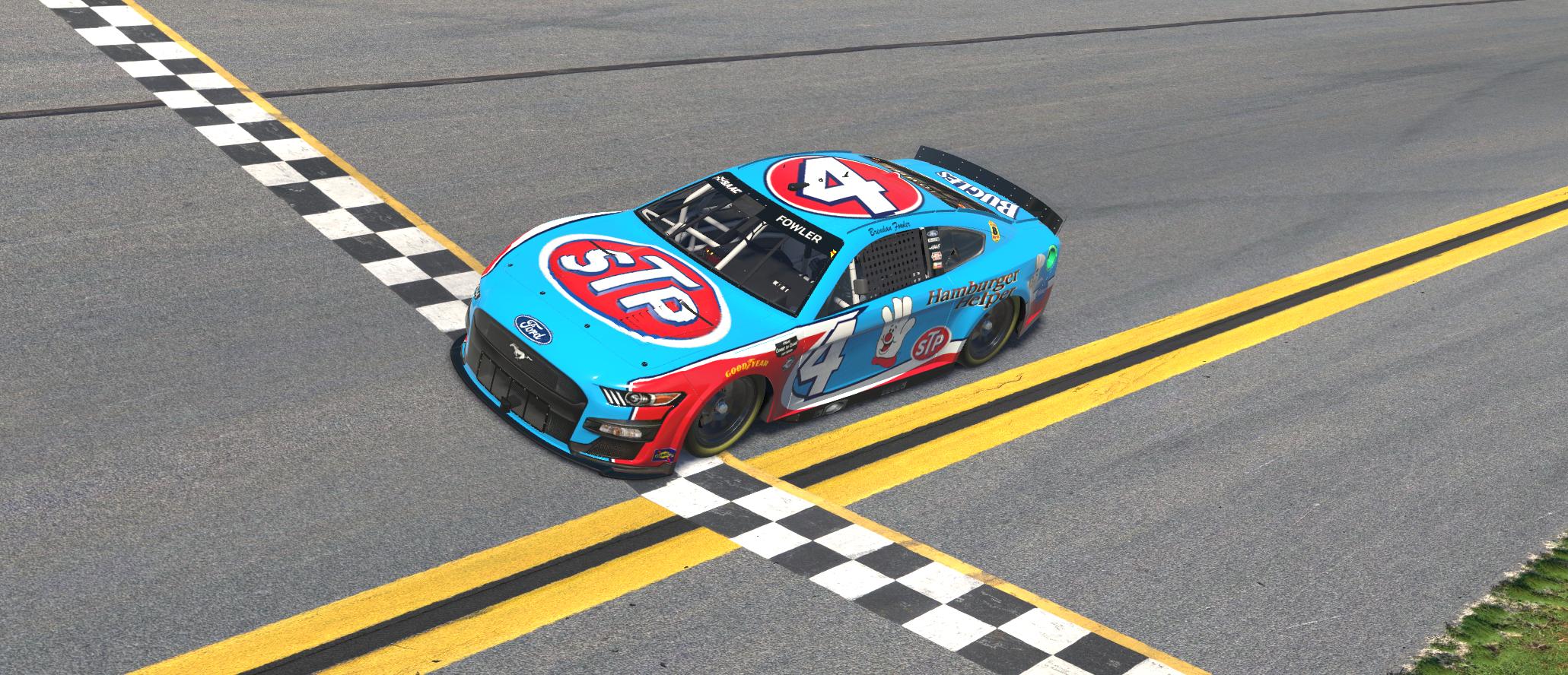 stp throwback no number by Brendan Fowler - Trading Paints