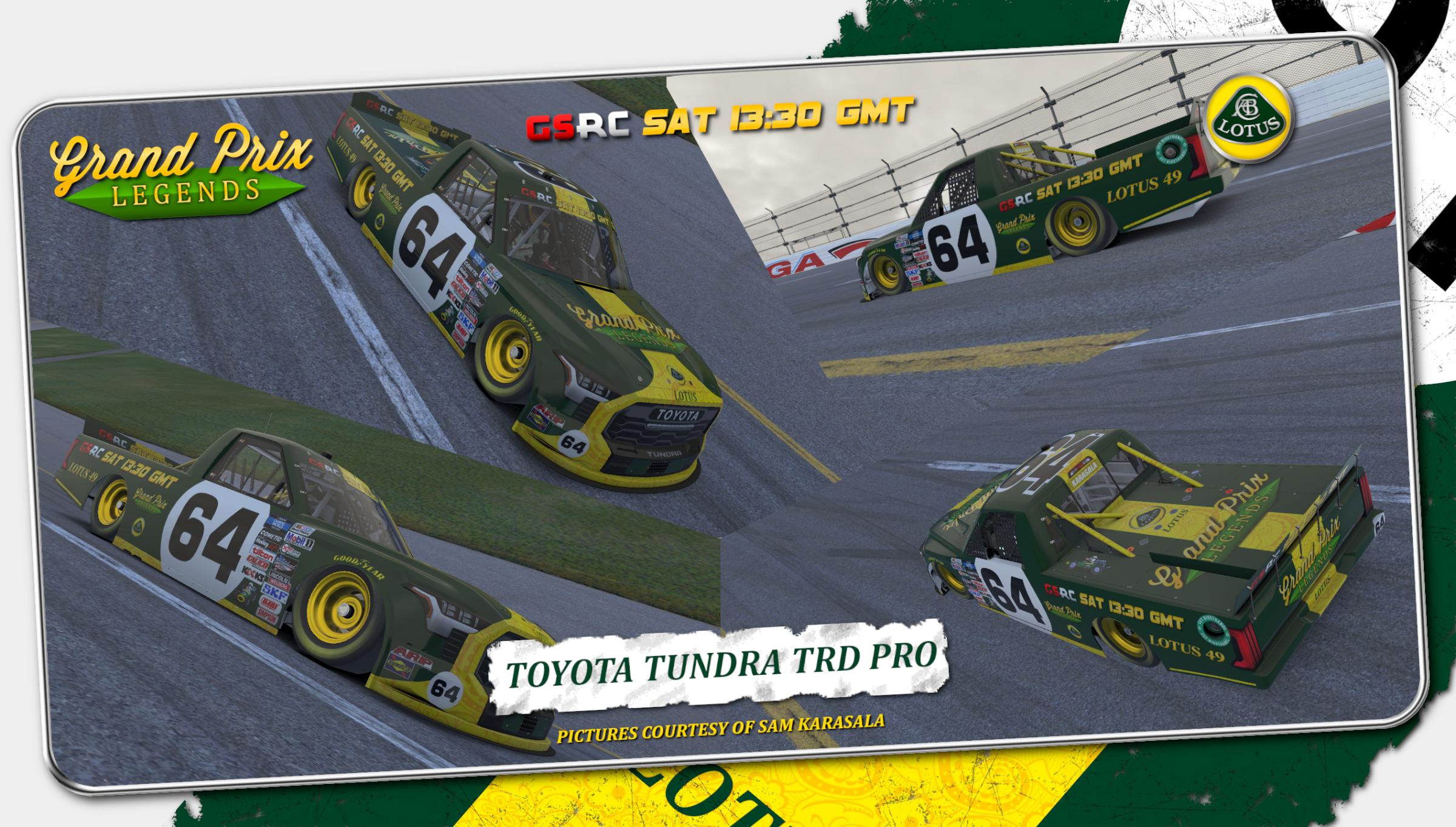 Grand Prix Legends | NASCAR Truck Toyota Tundra TRD Pro by Yoeri Gijsen ...