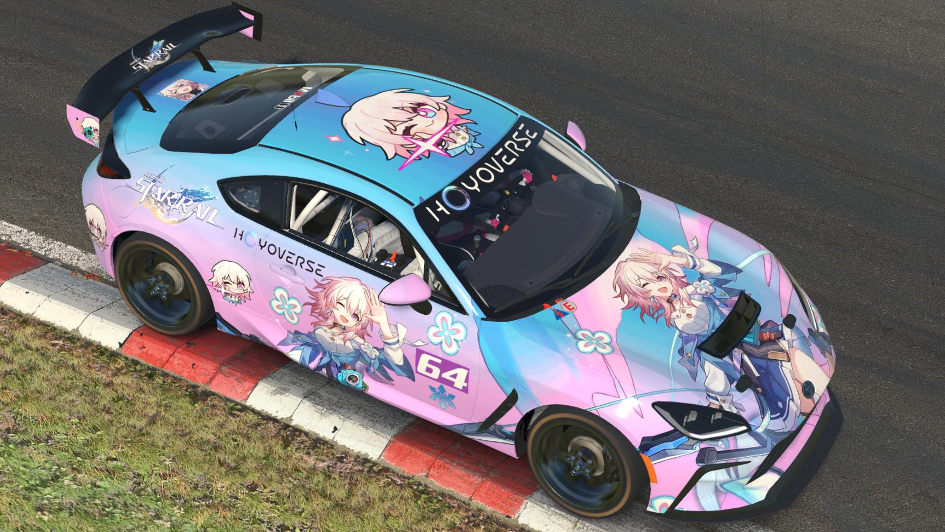 March 7th Toyota GR86 by Jasper De Jong - Trading Paints