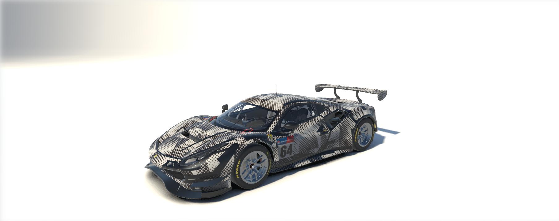 Ferrari 488 GT3 Evo 2020 - Prototype camouflage by Yun Sung G ...