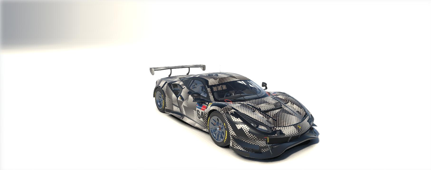 Ferrari 488 GT3 Evo 2020 - Prototype camouflage by Yun Sung G ...