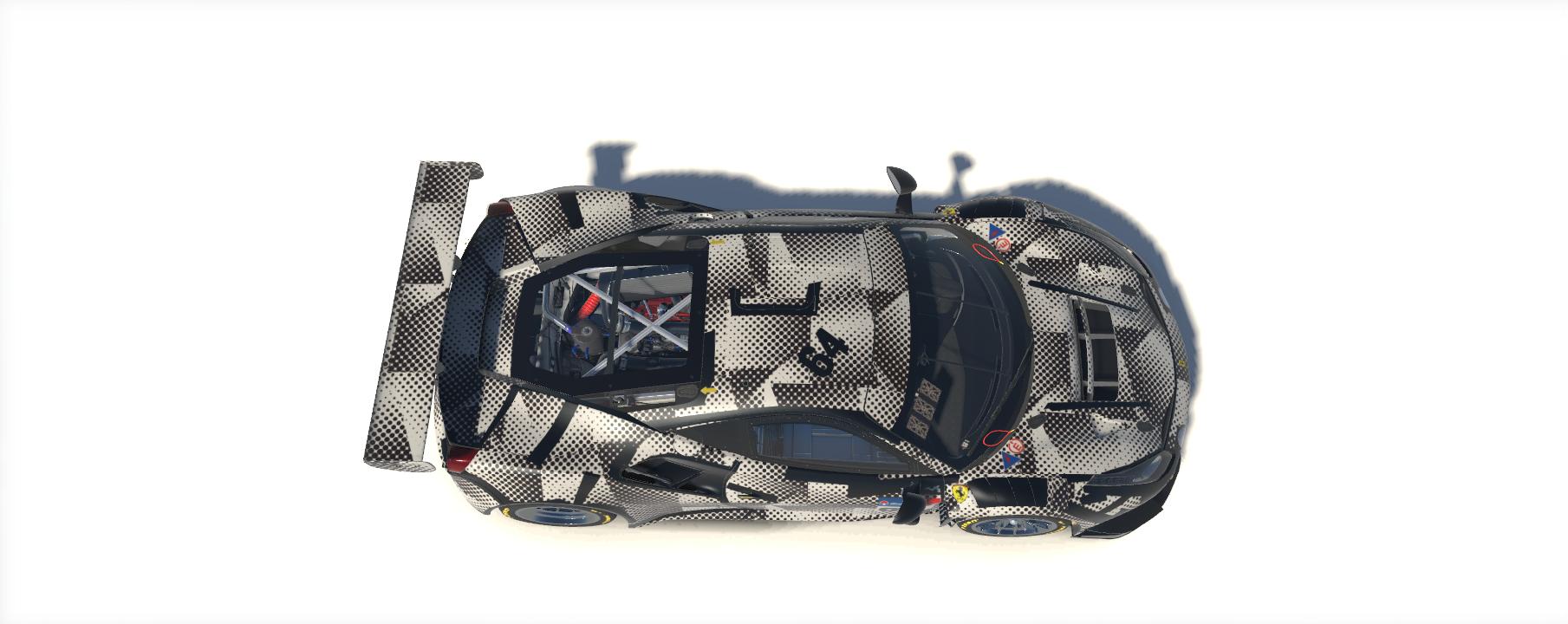 Ferrari 488 GT3 Evo 2020 - Prototype camouflage by Yun Sung G ...