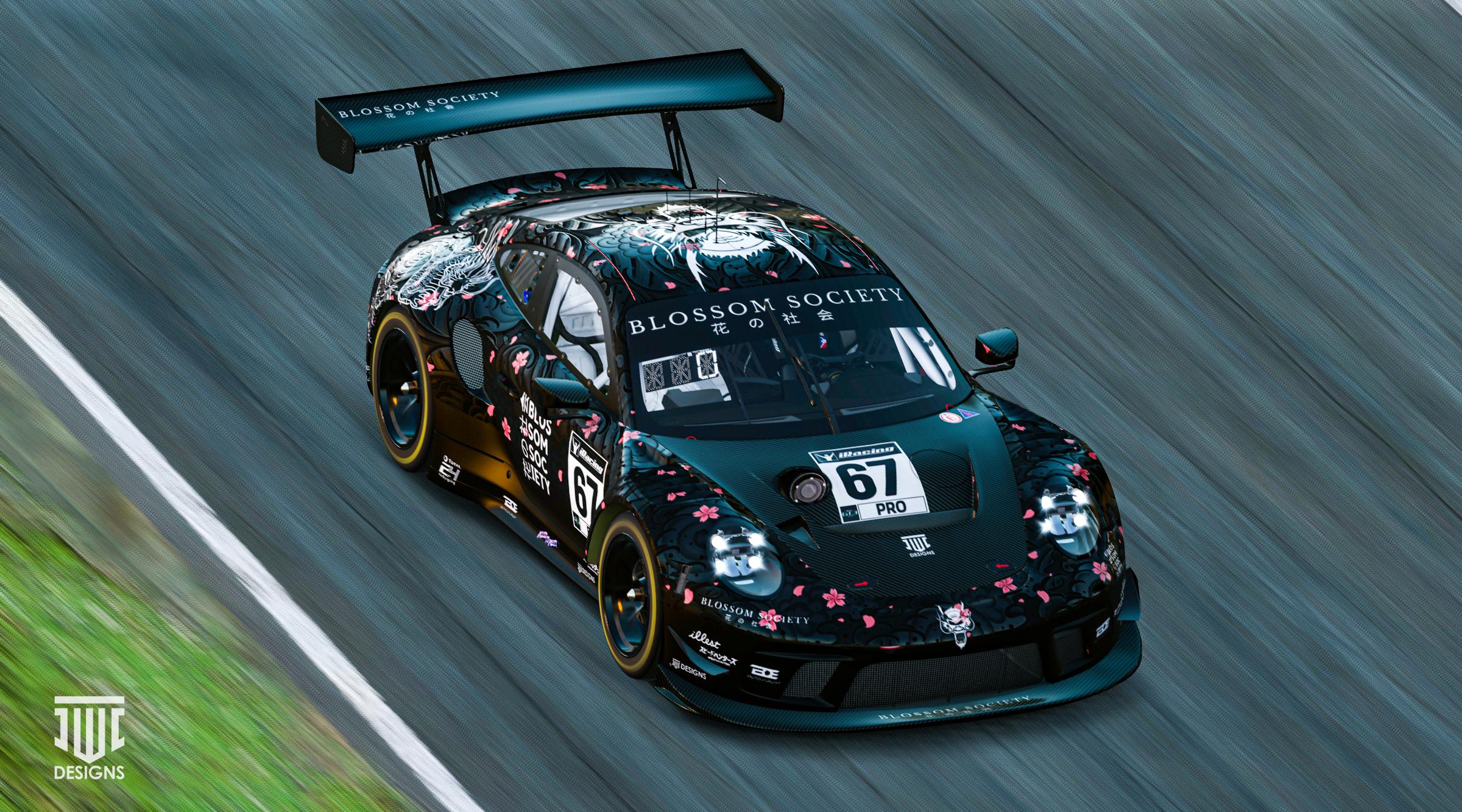 Blossom Society Racing by Ryan Borg - Trading Paints