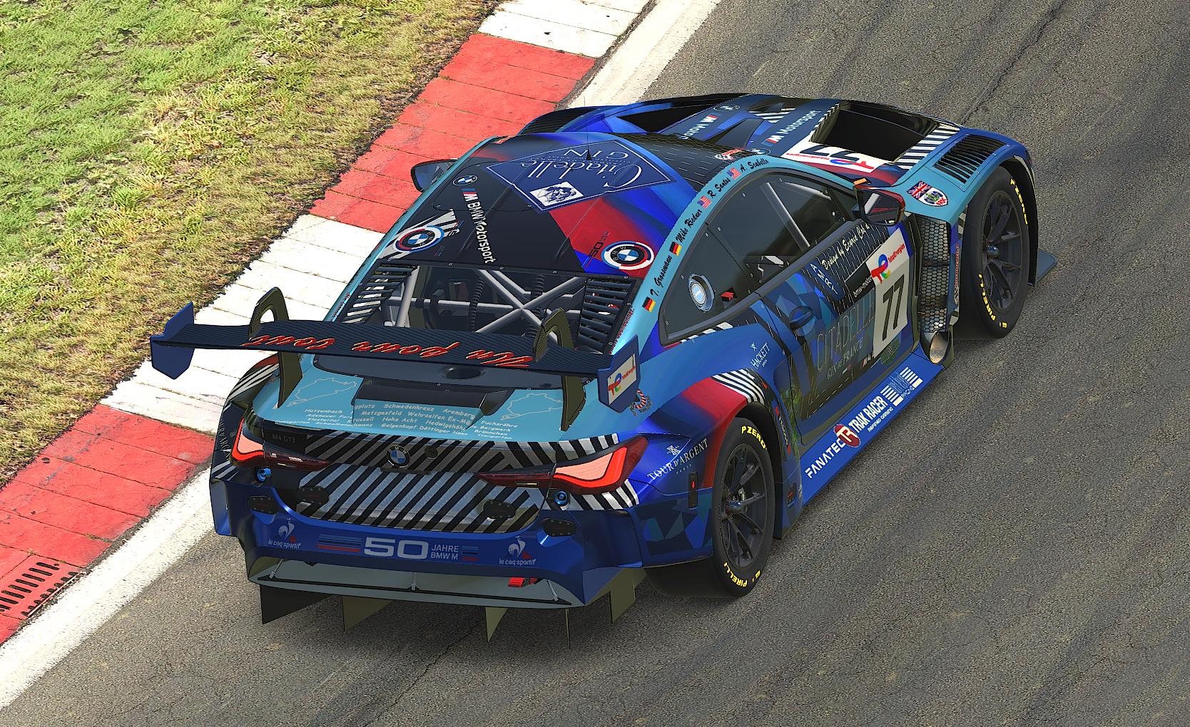 P2P Racing 24h Nring 2023 Citadelle Gin by Mike Riedner - Trading Paints