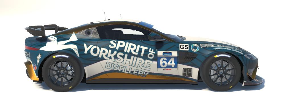 Spirit of Yorkshire aston martin GT4 by Martin Kenyon - Trading Paints