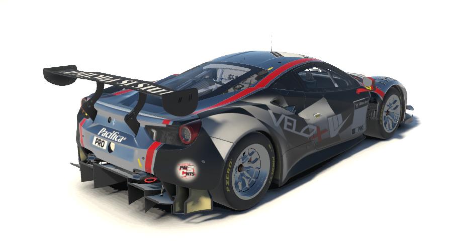 FERRARI 488 GT3 - Velox/Pacifica by Carlos Maciel - Trading Paints