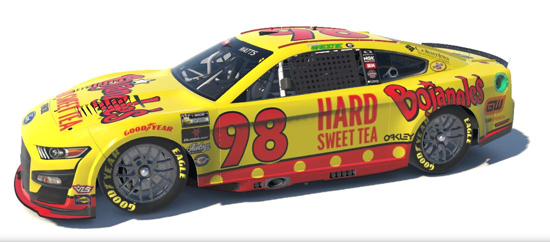 JGreen Bojangles Cup Throwback 2023 by Mike W. - Trading Paints