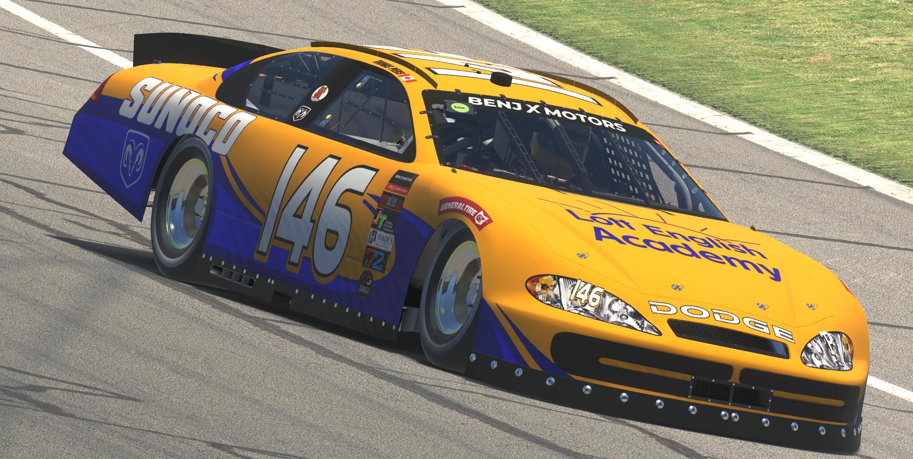 Lott English Academy Sunoco Dodge Intrepid #47 TP Racing by Thomas ...