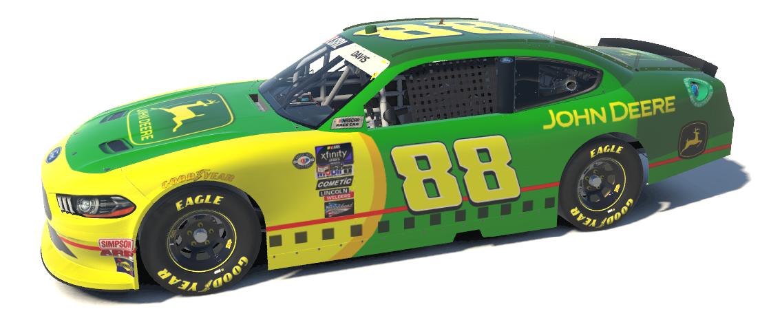 Casey Brown John Deere Ford by Michael D. - Trading Paints
