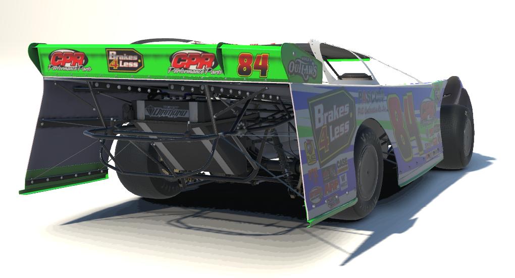 Mike Watts Dirt Late Model by Mike W. - Trading Paints