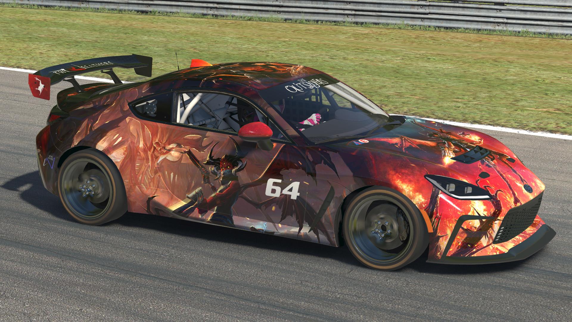 Metal: Hellsinger Toyota GR86 by Jasper De Jong - Trading Paints