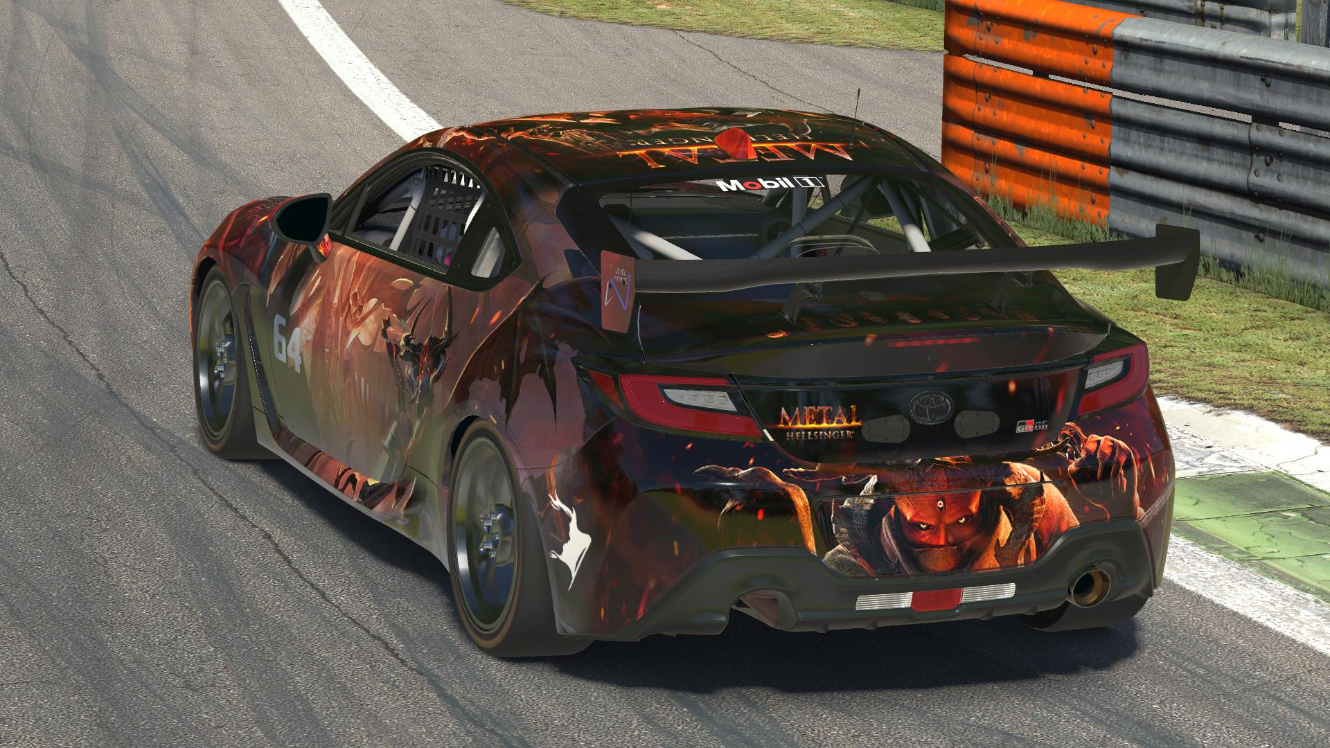 Metal: Hellsinger Toyota GR86 by Jasper De Jong - Trading Paints