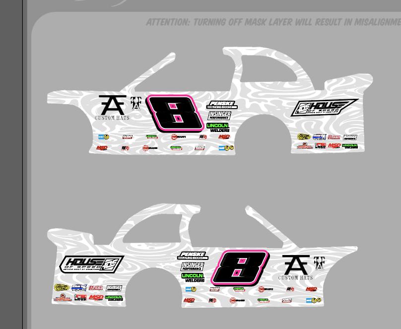 BRANDON McBRIDE LATE MODEL by Corey Bragg - Trading Paints