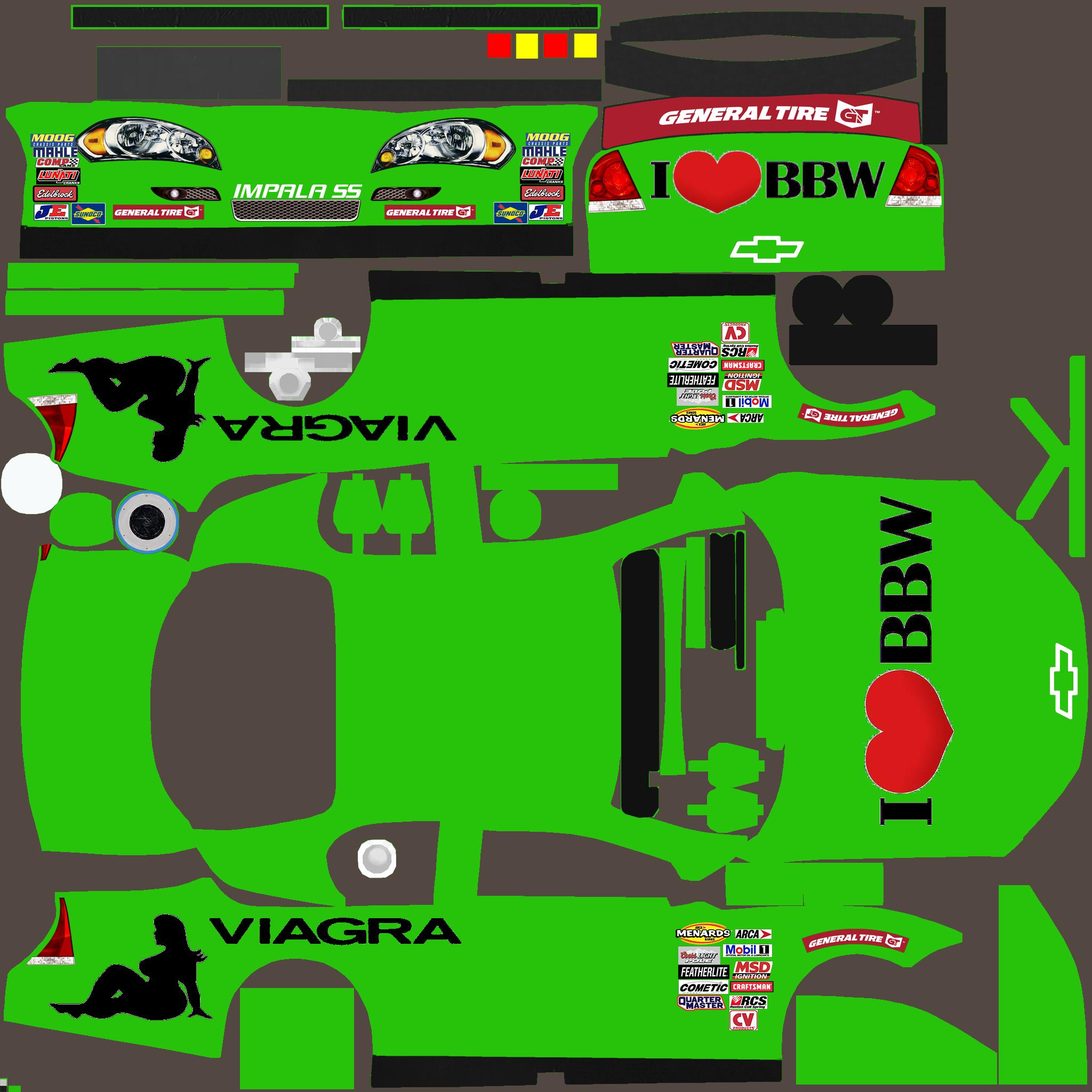 Chevrolet Impala SS Class B BBW by Chris D. - Trading Paints