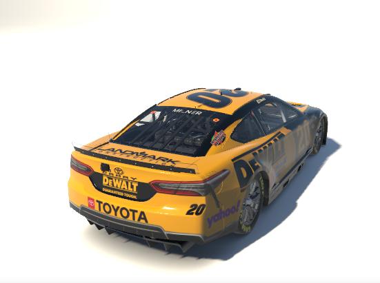 Christopher Bell #20 Throwback Concept by Charlie Milner - Trading Paints