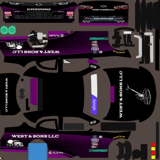West & Sons LLC Xfinity by David Mclamb - Trading Paints