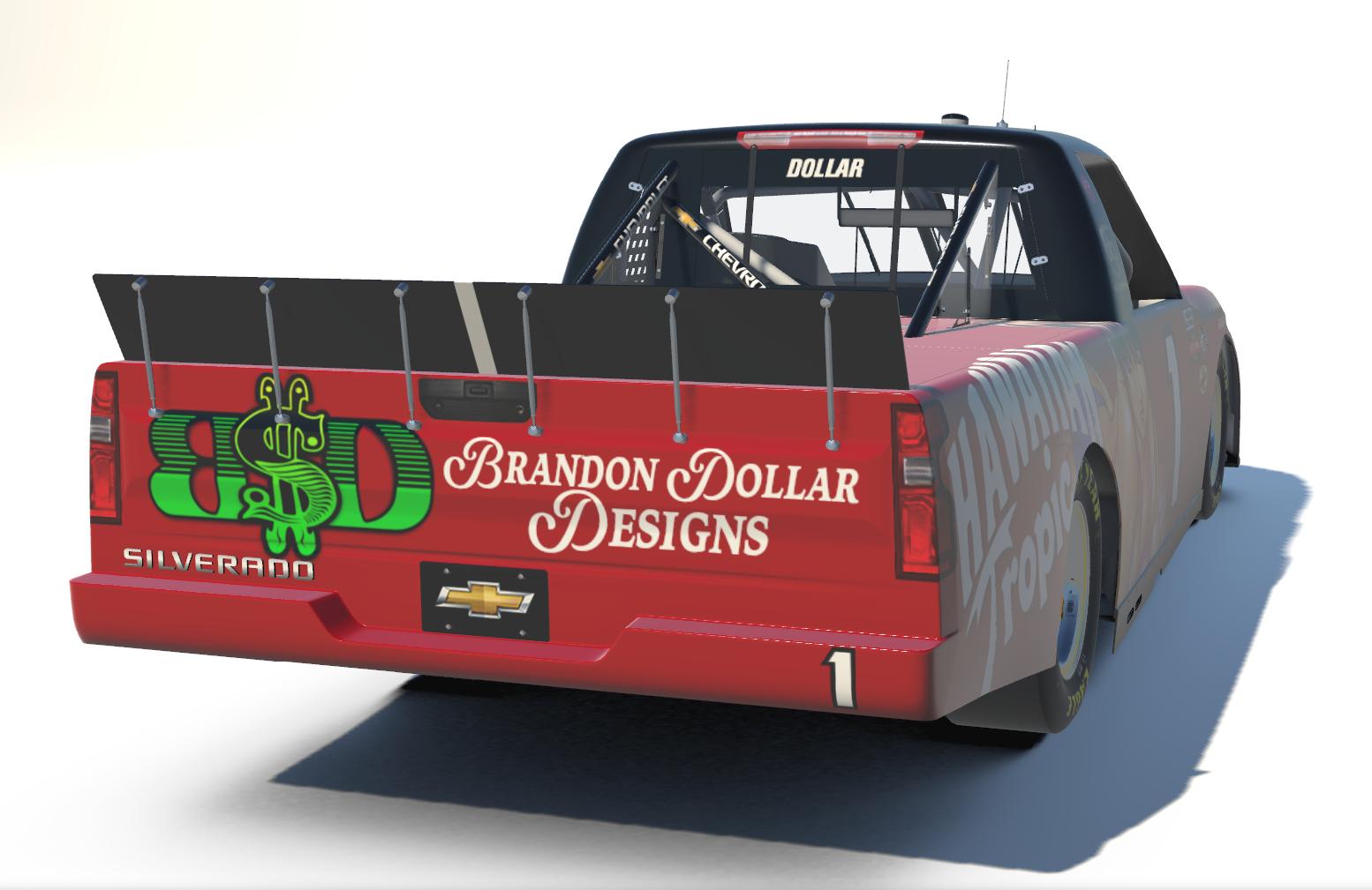 Hawaiian Tropic Donnie Allison Throwback Itasha Chevy Silverado by ...