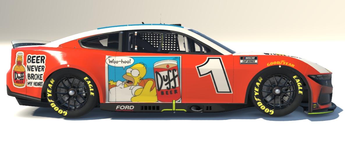 Duff Beer 2024 Next Gen Ford Mustang by Michael M. - Trading Paints