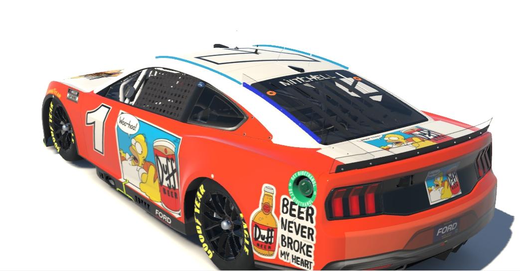 Duff Beer 2024 Next Gen Ford Mustang by Michael M. - Trading Paints