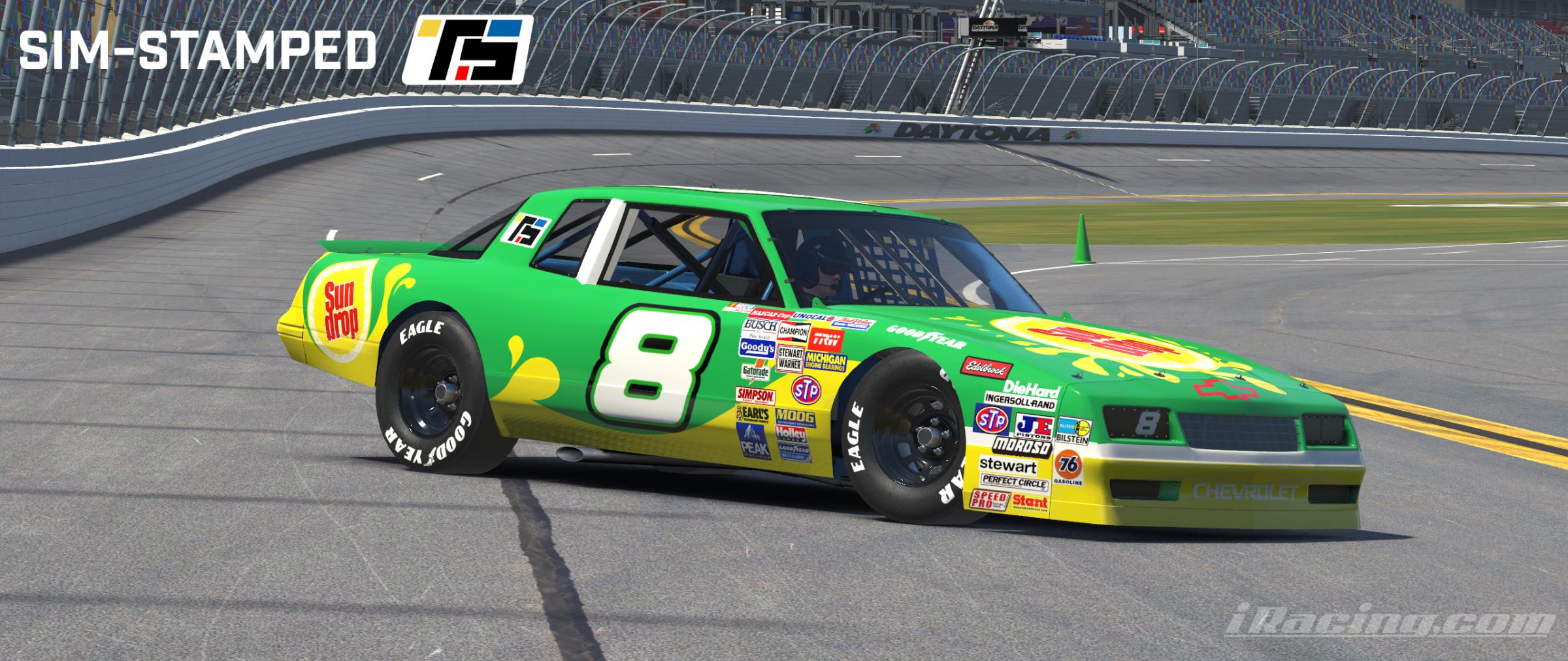 Sun Drop Dale Jr. Concept 1987 by Travis S. - Trading Paints
