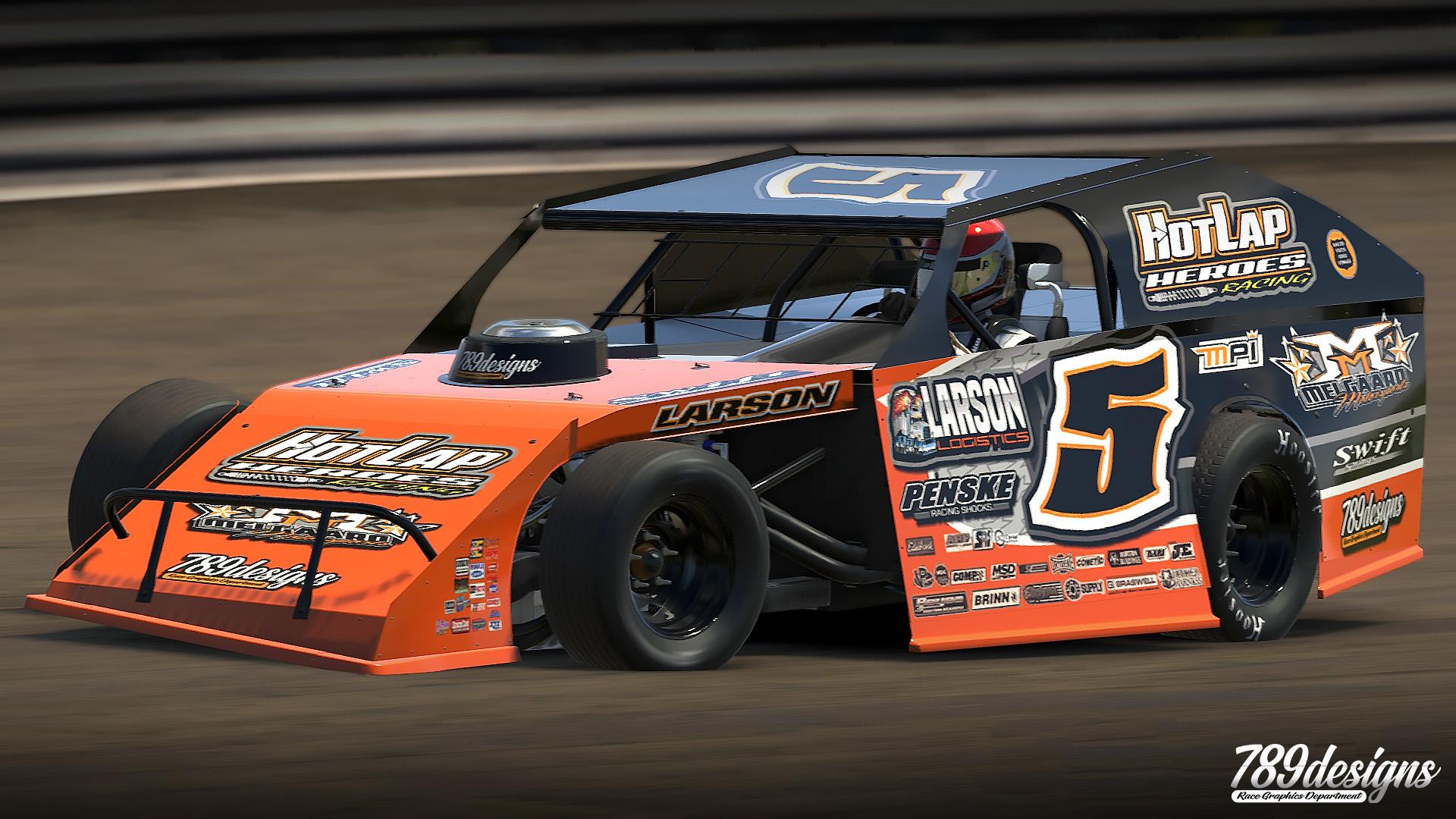 Daryl Larson UMP Modified by Garrett Marshall - Trading Paints