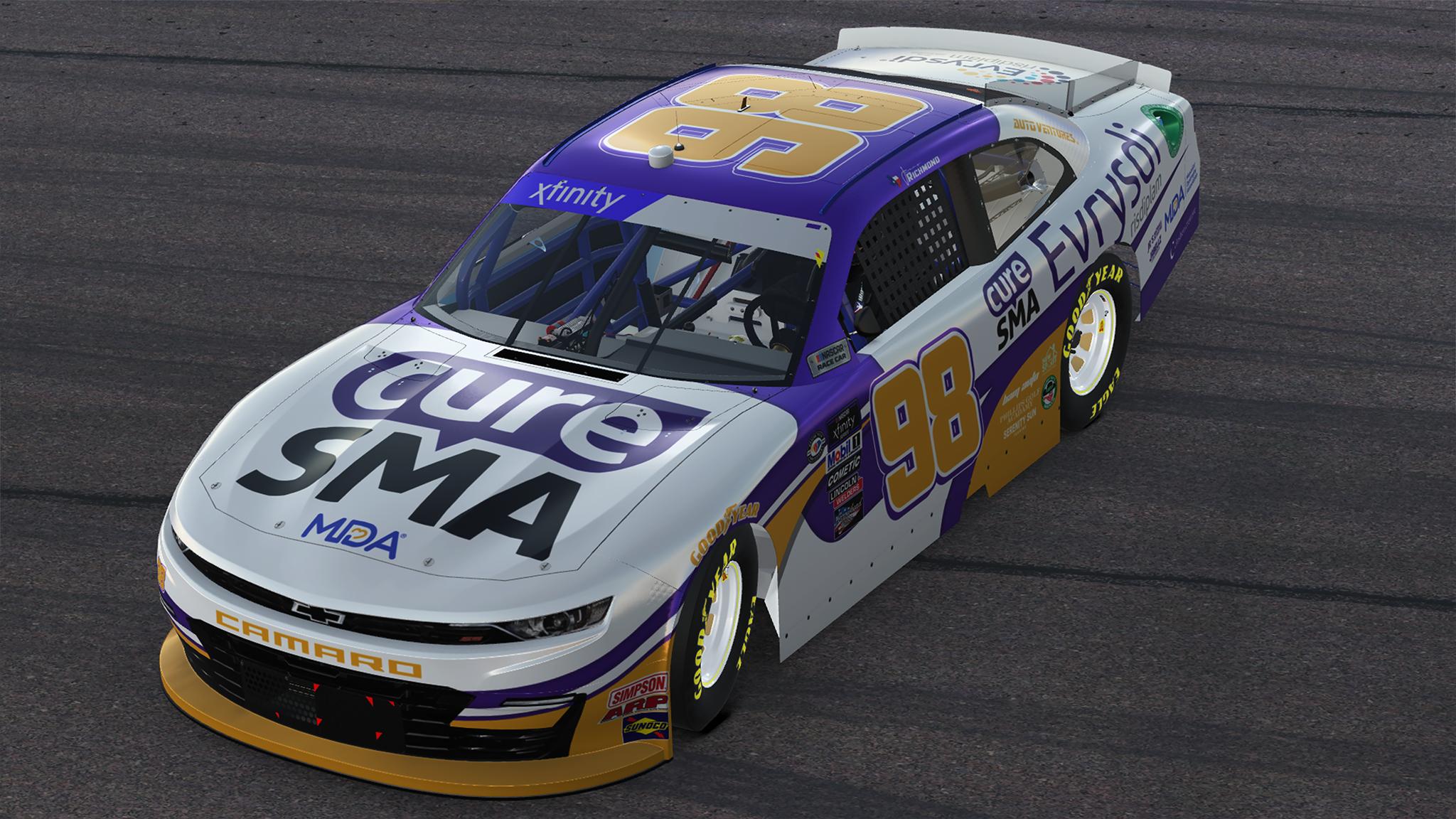 #98 Cure SMA MDA Camaro by Jeremy Richmond - Trading Paints