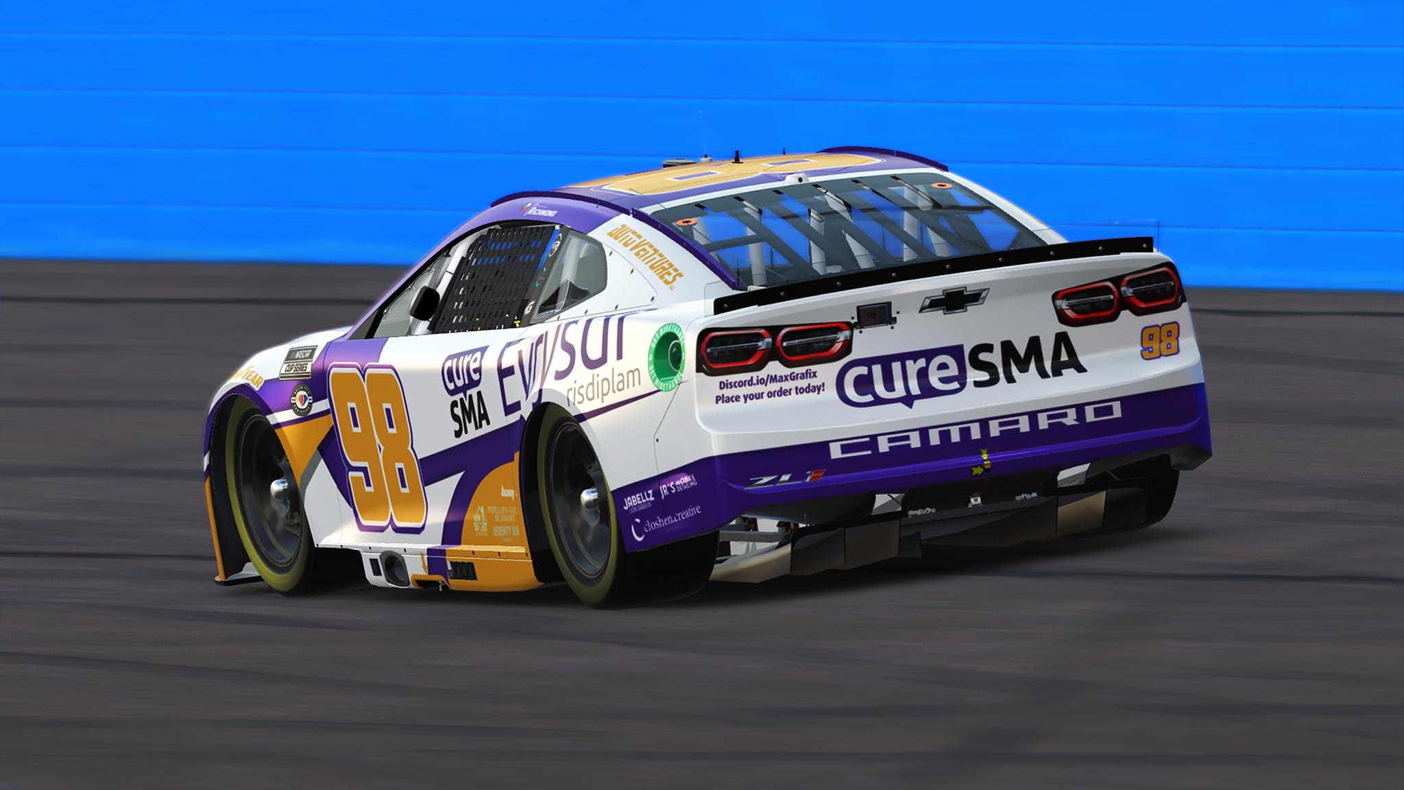 #98 Cure SMA MDA Camaro by Jeremy Richmond - Trading Paints