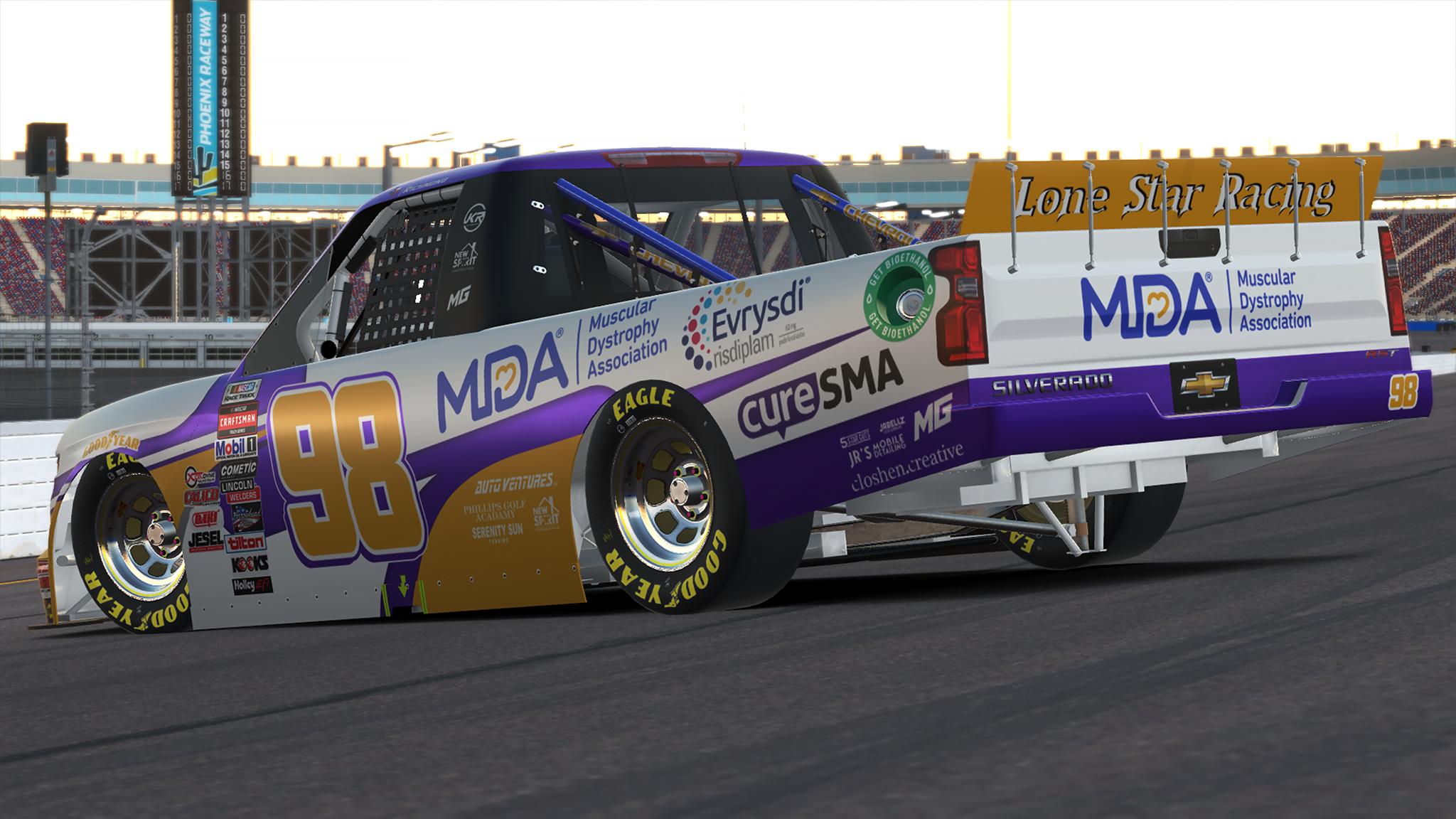 #98 Cure SMA MDA Silverado by Jeremy Richmond - Trading Paints