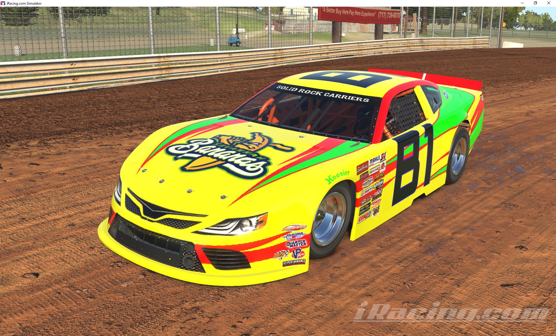 Savannah Bananas custom number by Joe Cowin - Trading Paints