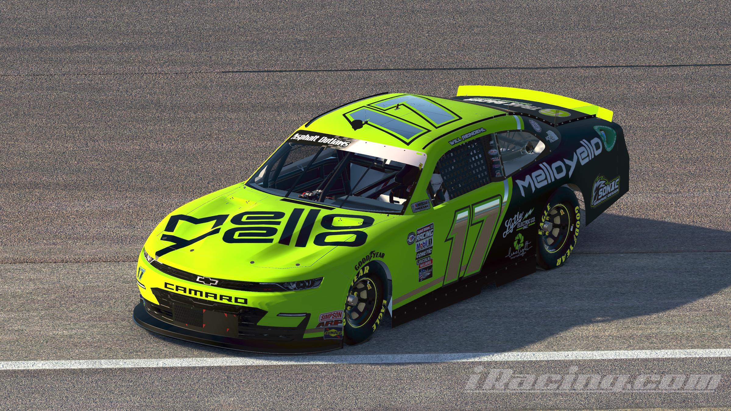 mello yello southpaw motorsports son1c graphic design by Nathan C ...