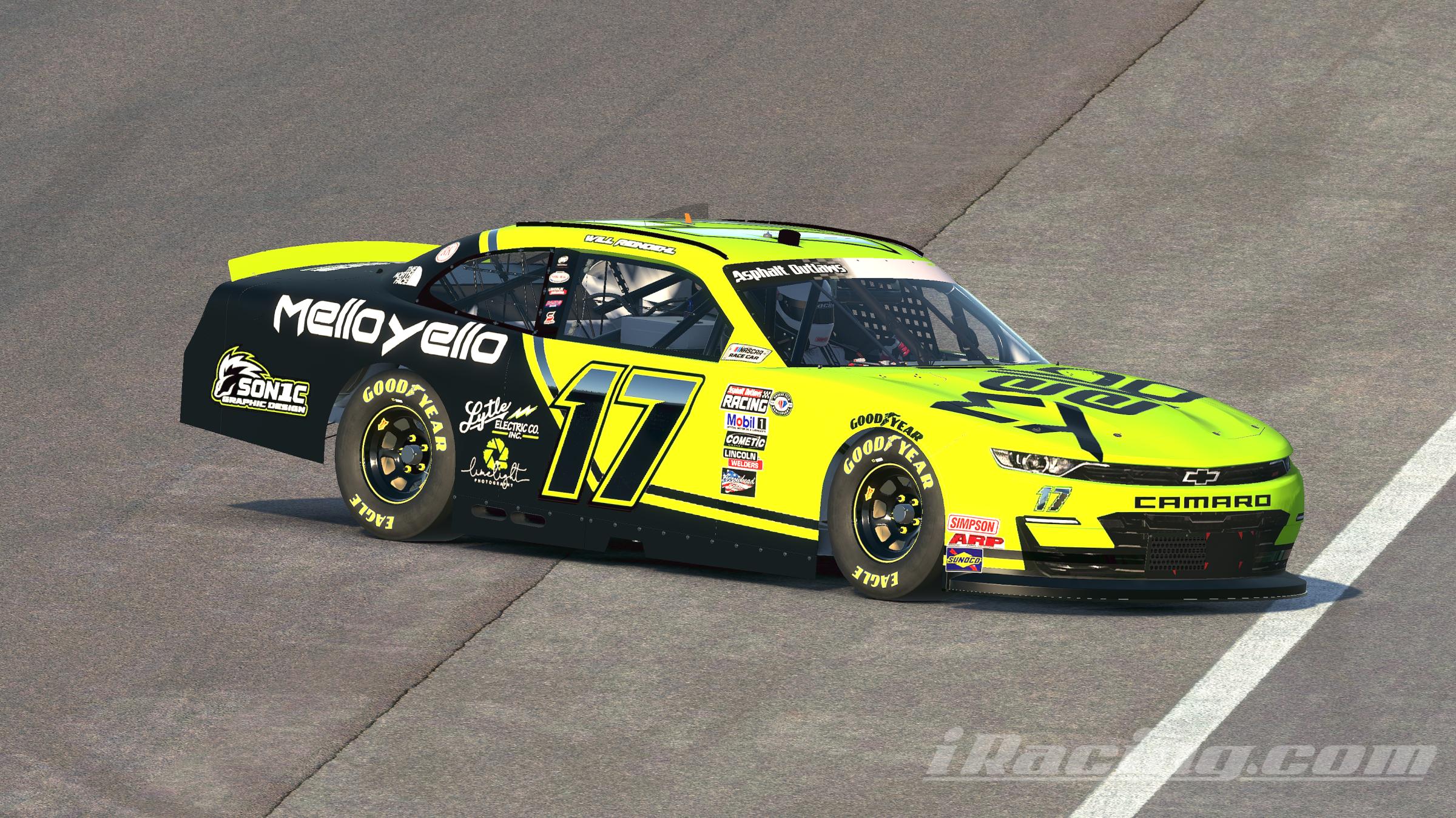 mello yello southpaw motorsports son1c graphic design by Nathan C ...