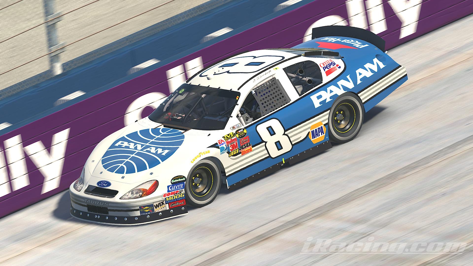 James Danforth PAN AM #8 Ford Taurus by James D. - Trading Paints
