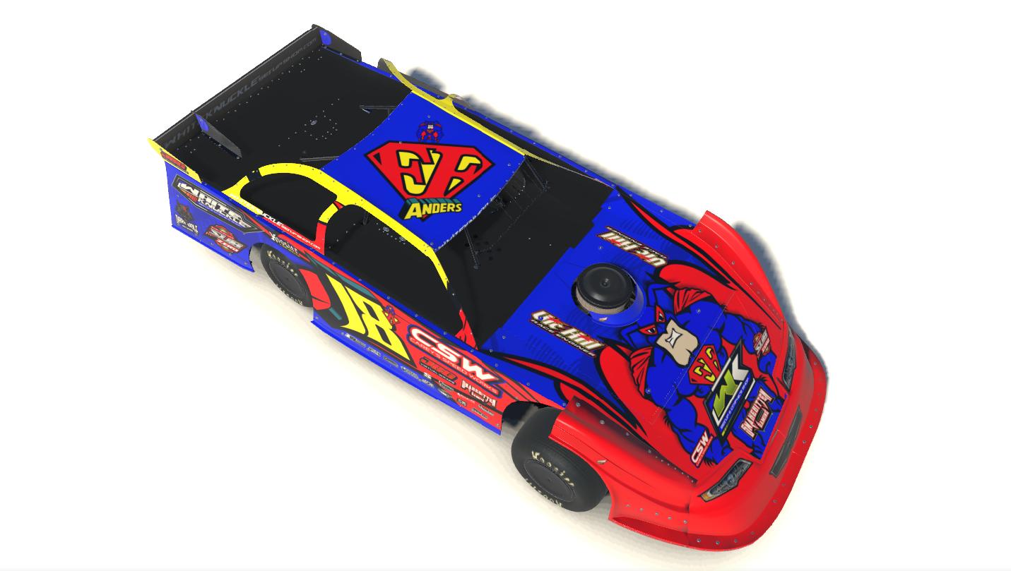 Josh Anders 18 - 2023 - Superman by Jody W. - Trading Paints