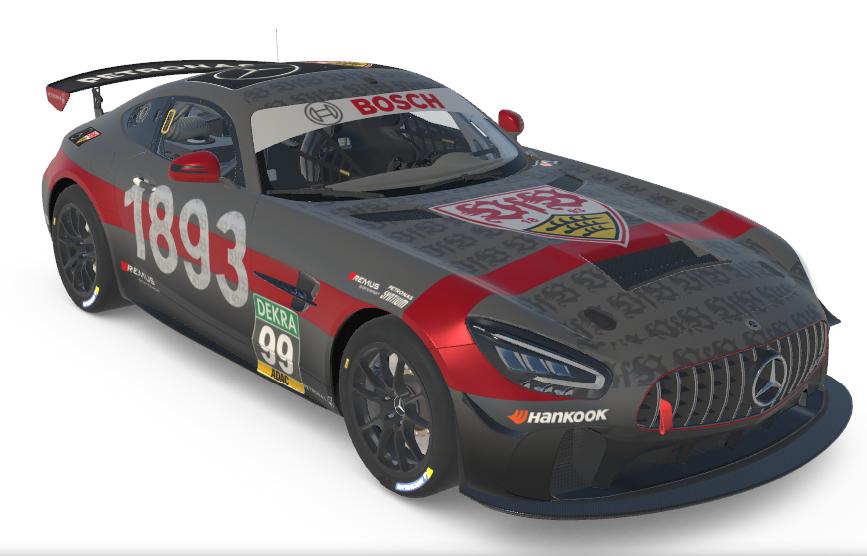 Robert Wickens VfB Stuttgart DTM | Mercedes GT4 Concept by Nikos ...