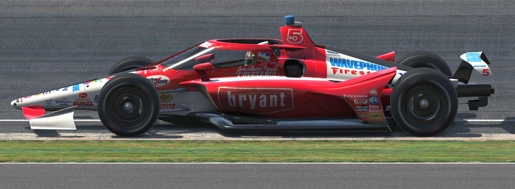 1996 Arie Luyendyk Bryant Indy Lap Record Holder by Jeff Andrews ...