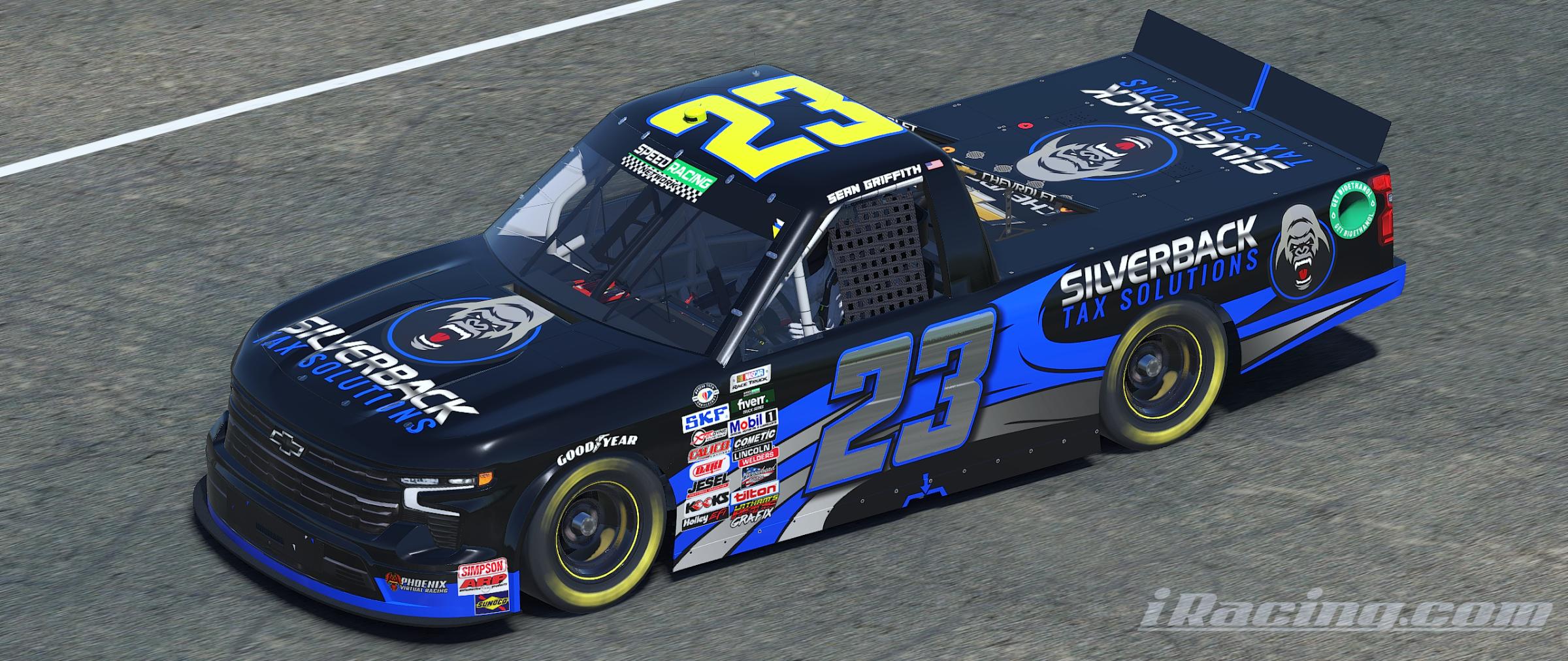 2023 - Sean Griffith Silverback Tax Solutions Chevrolet Silverado RST ...