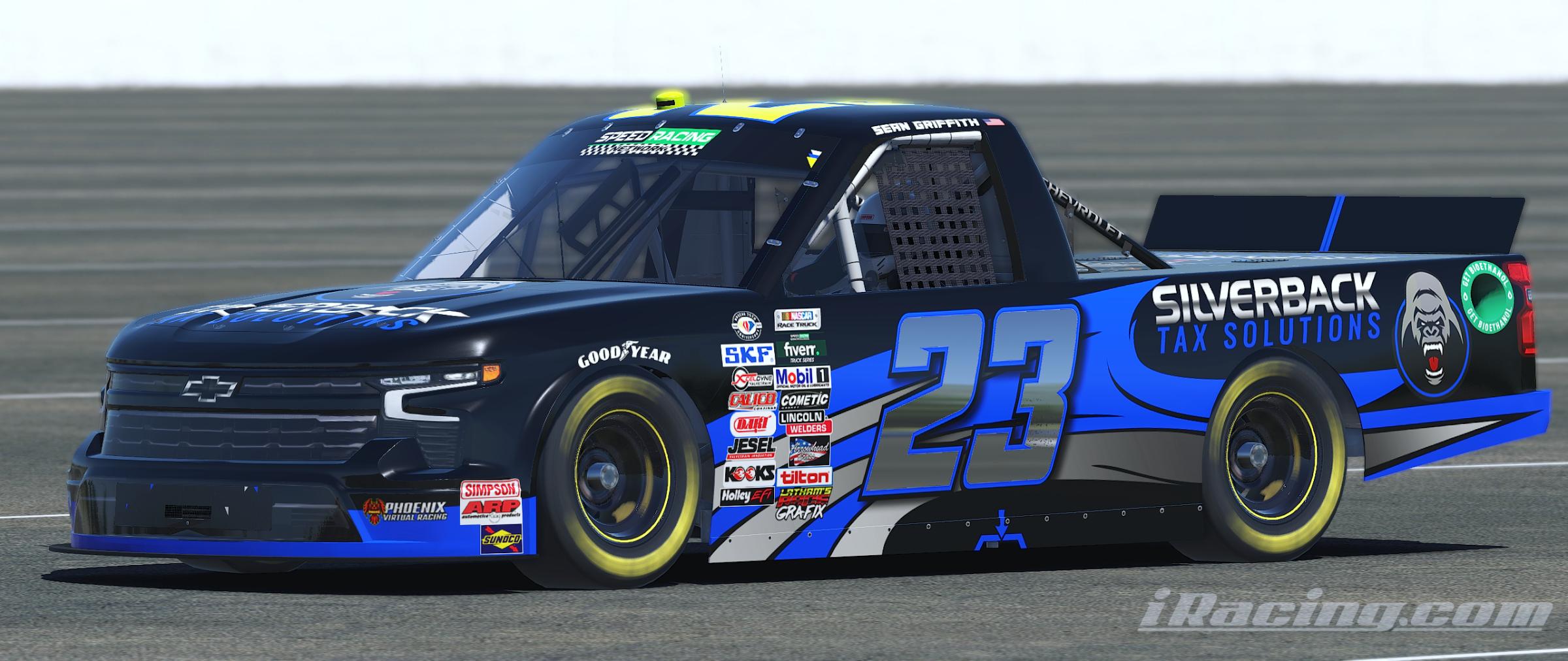 2023 - Sean Griffith Silverback Tax Solutions Chevrolet Silverado RST ...