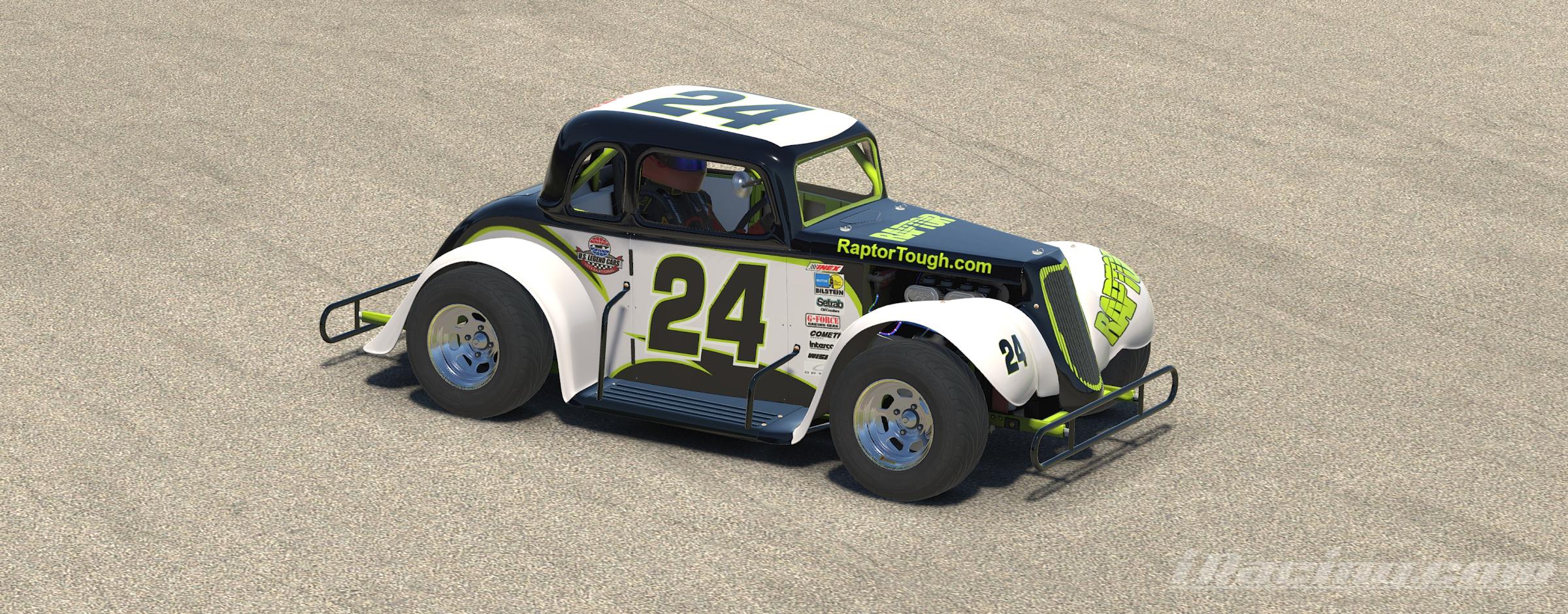 William Byron Raptor - Legends Rookie by John Rubino - Trading Paints