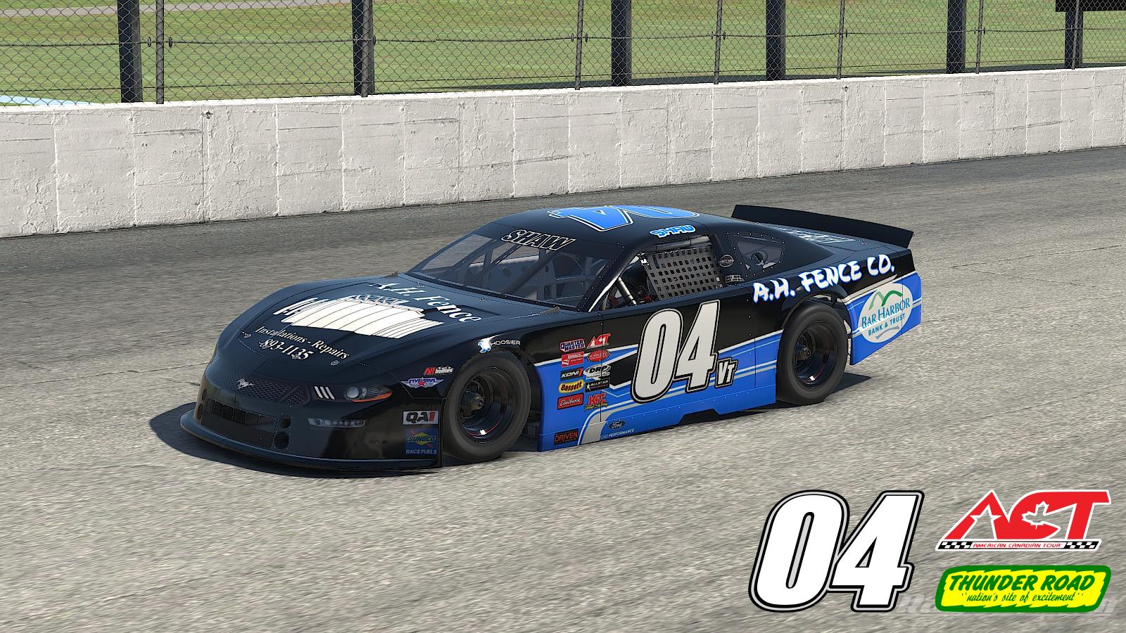 #04VT - D.J. Shaw - 2023 ACT Late Model by Matthew Breuer - Trading Paints