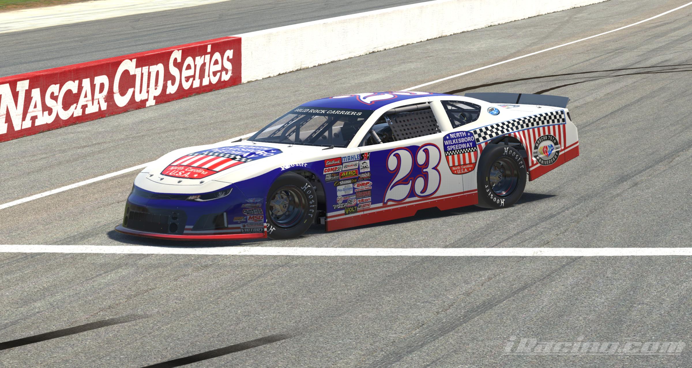 North Wilkesboro Diecast Late Model Stock Sim Stamped by Kyle Carpenter ...