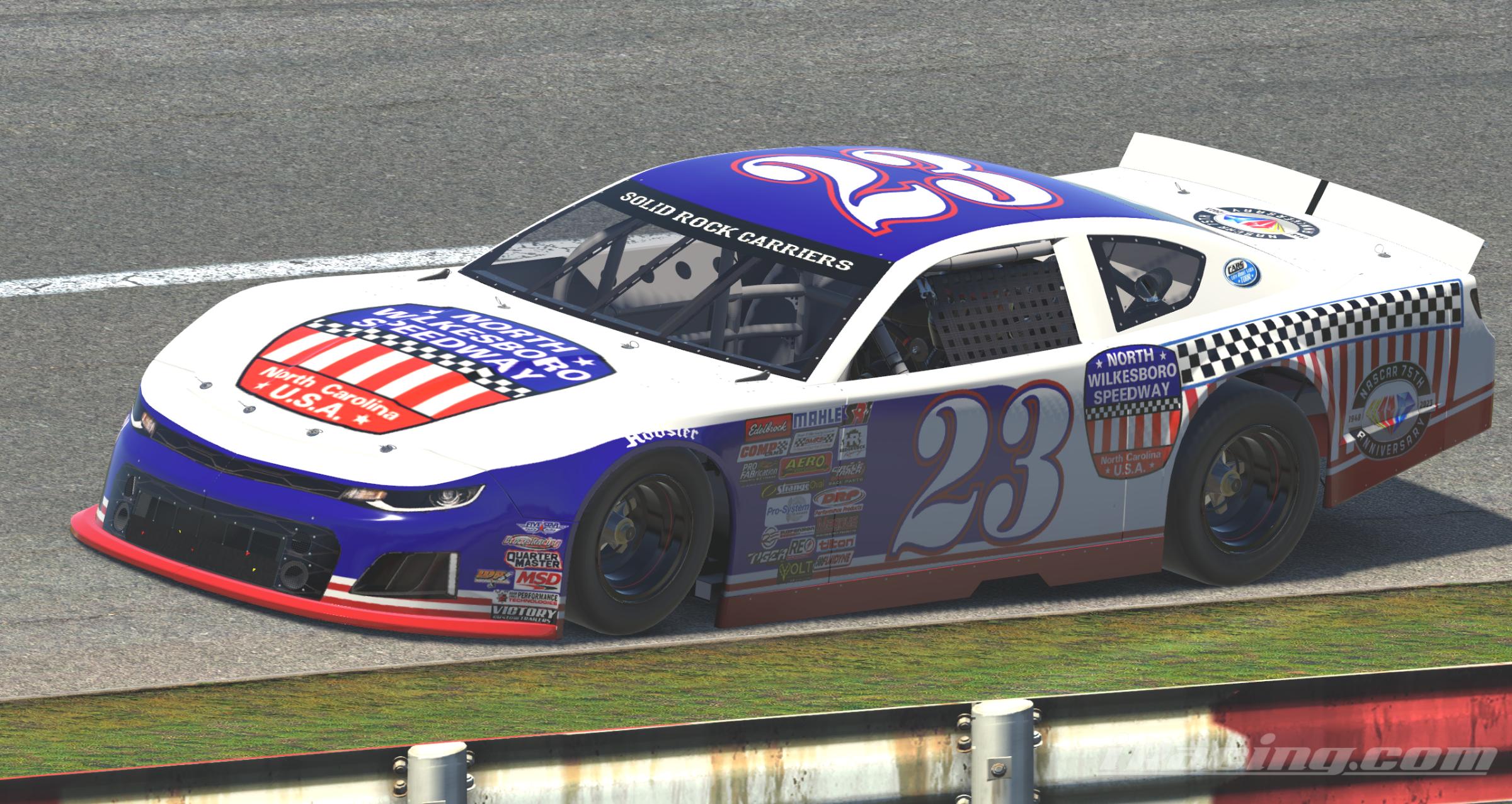 North Wilkesboro Diecast Late Model Stock Sim Stamped by Kyle Carpenter ...